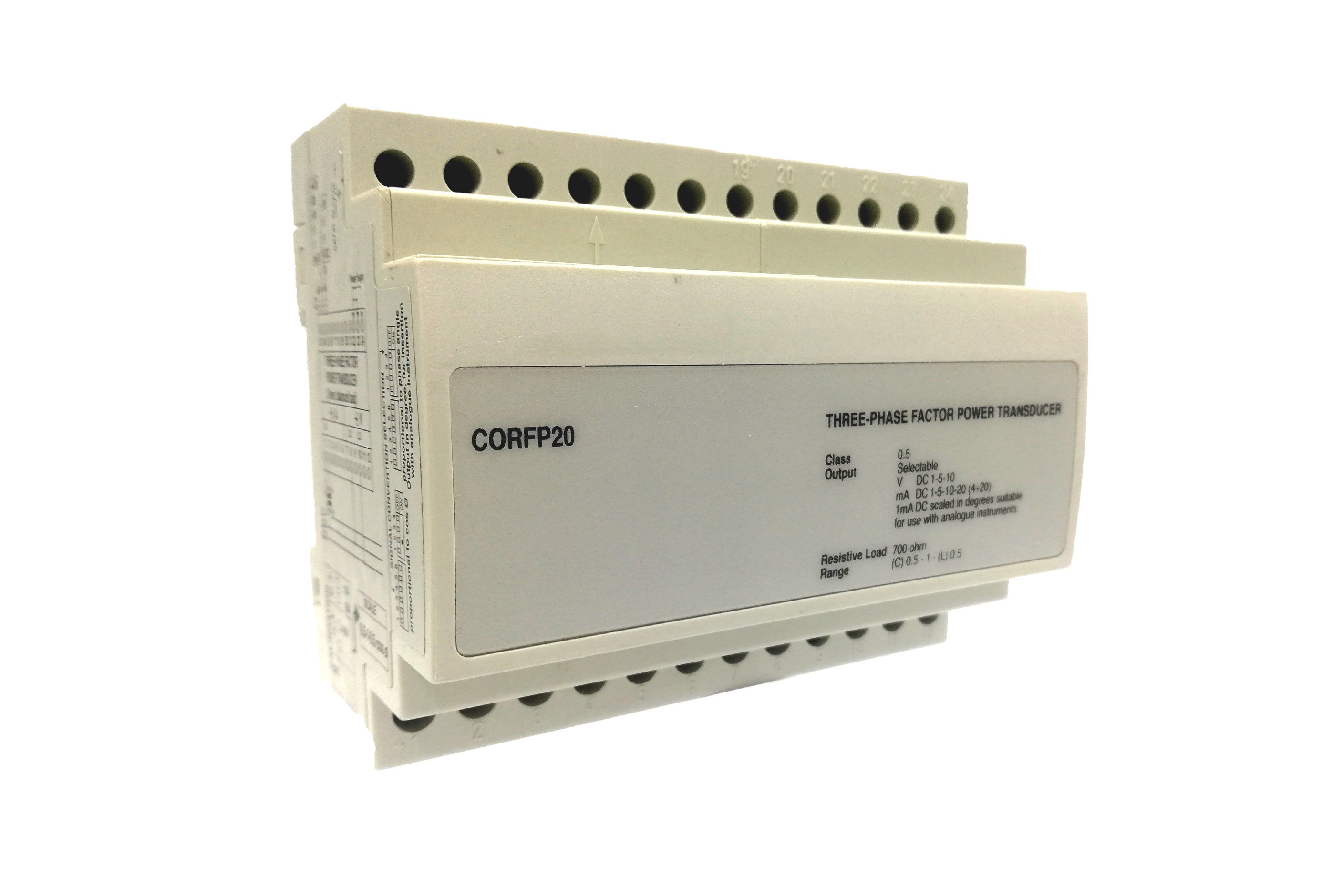Power Factor Transducer 230/400V 3 Phase Input: 5A/400V 1CORFP20 ...