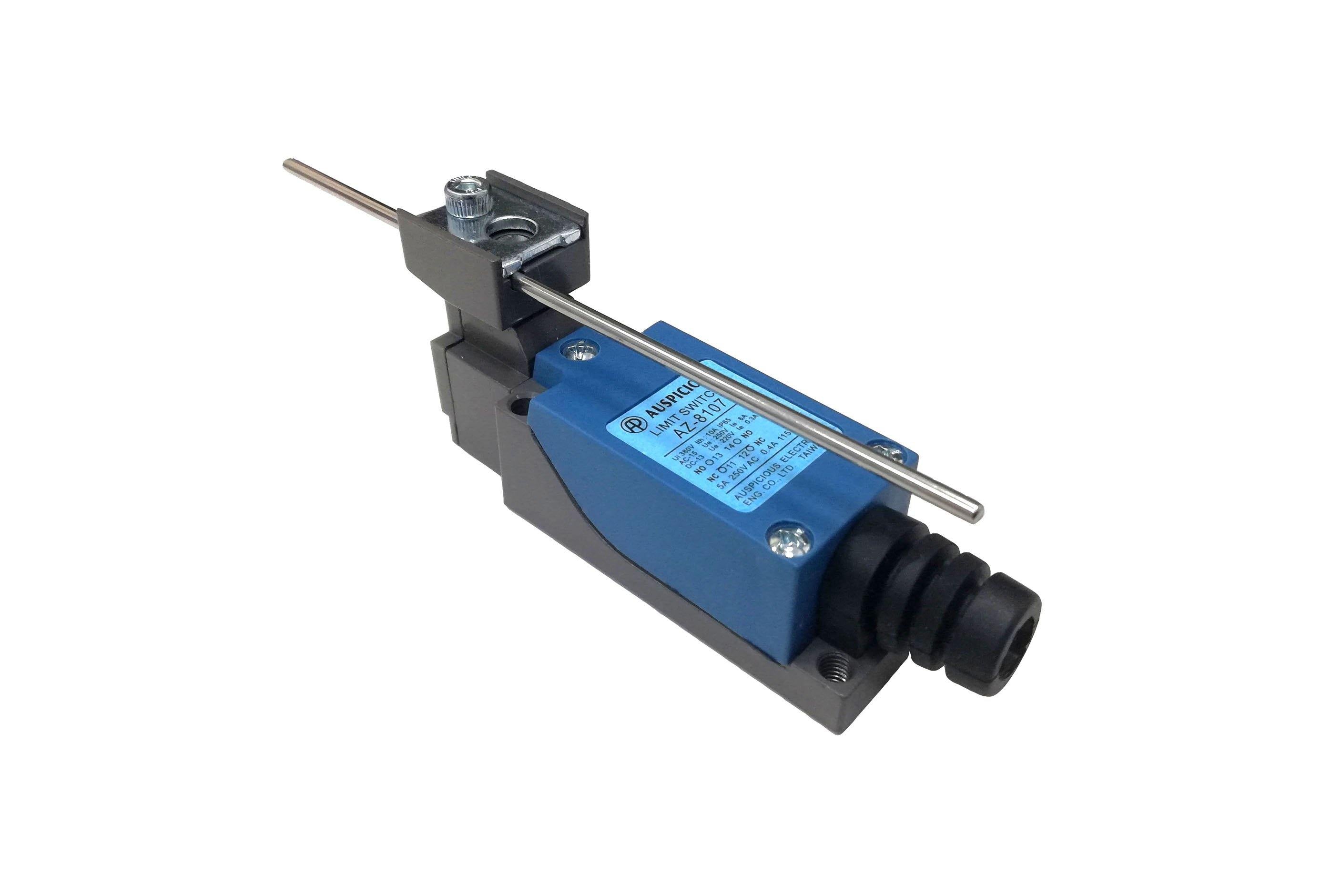 Adjustable Rod Limit Switch 5A 1 NO & 1 NC IP65 8107 Auspicious - Qahraba