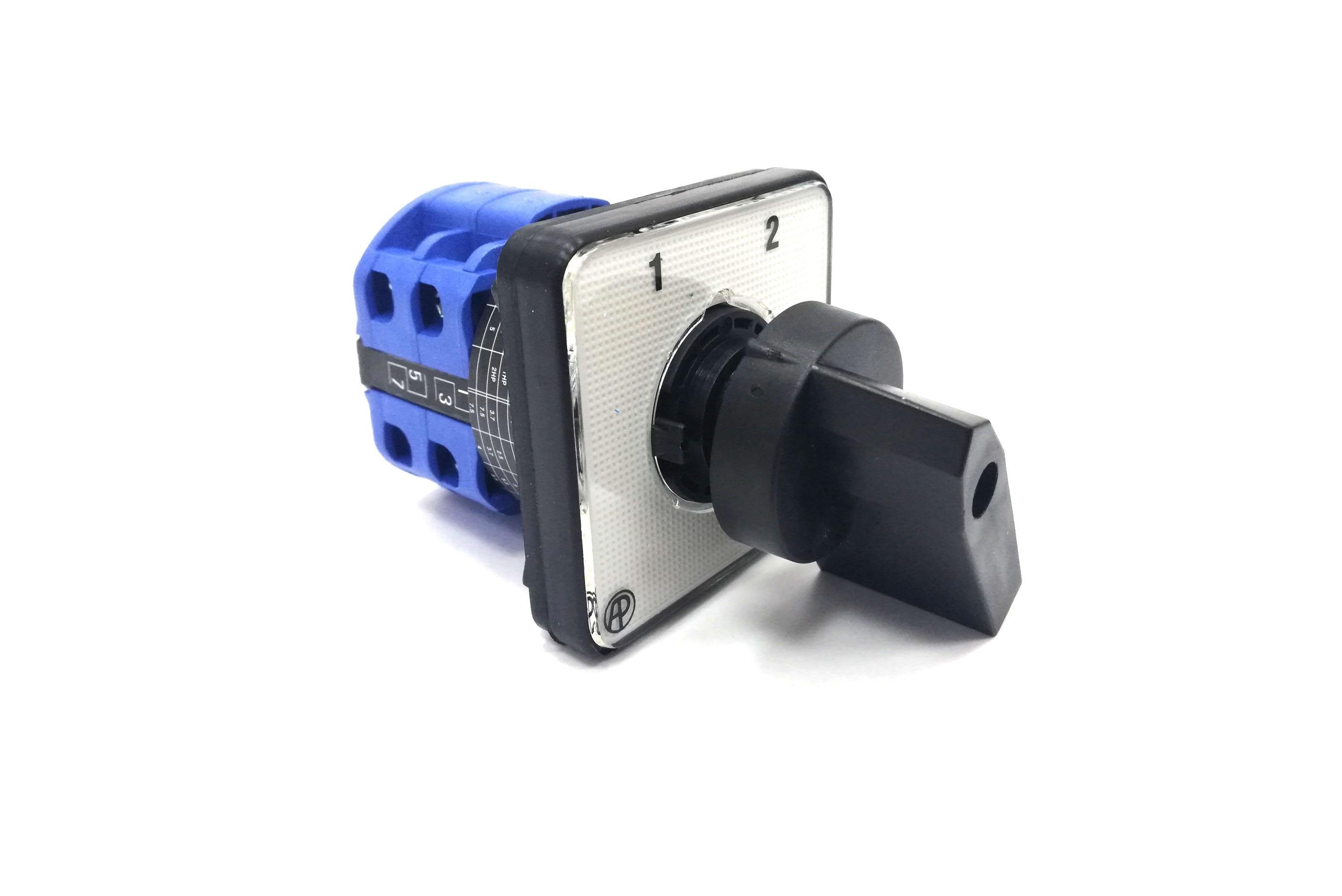 Change Over Switch Without Off (1-2) 20A 2Pole A214 Auspicious - Qahraba