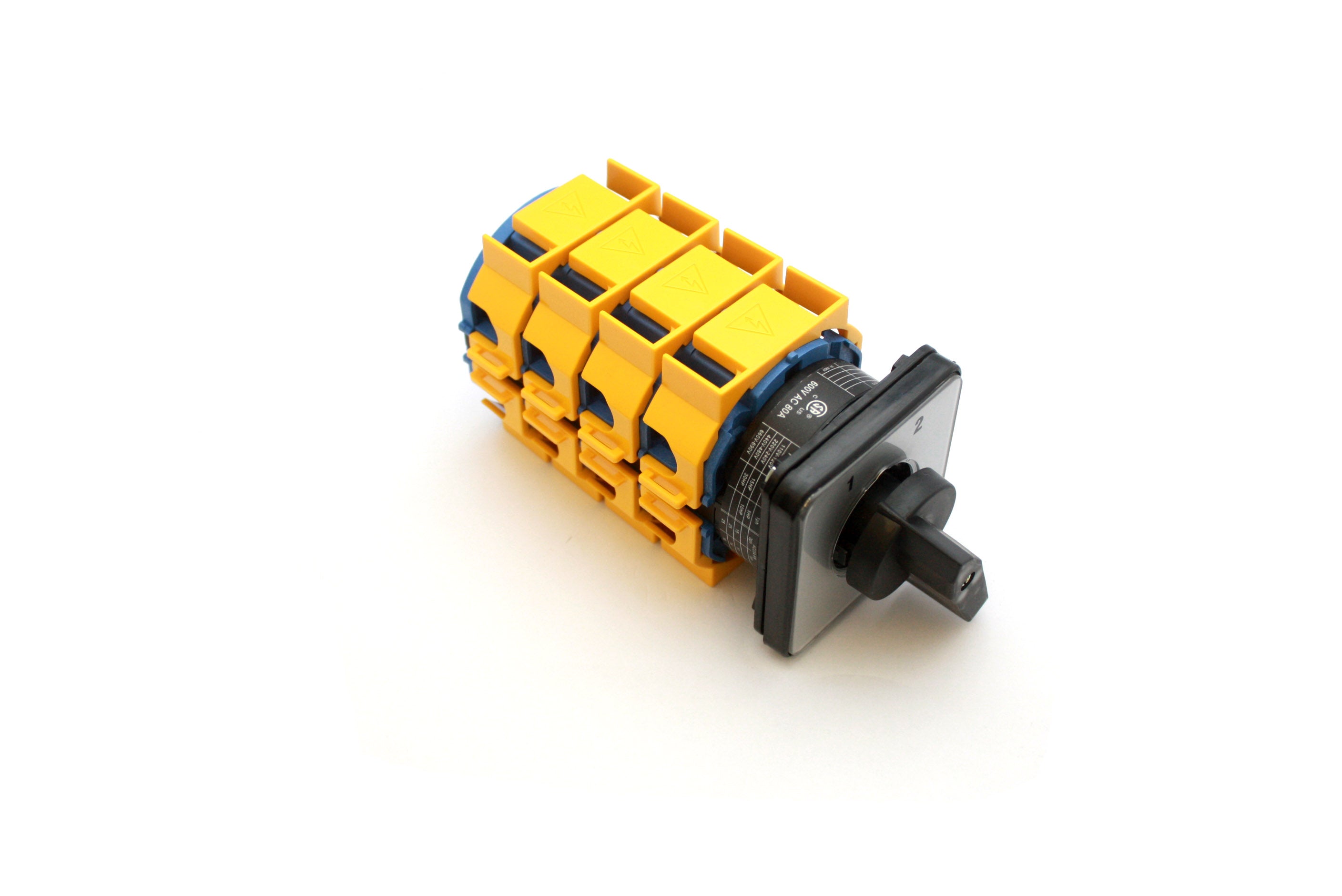 Rotary Switch without Off 2 Position (1-2) 80A 4Pole A616 Auspicious ...