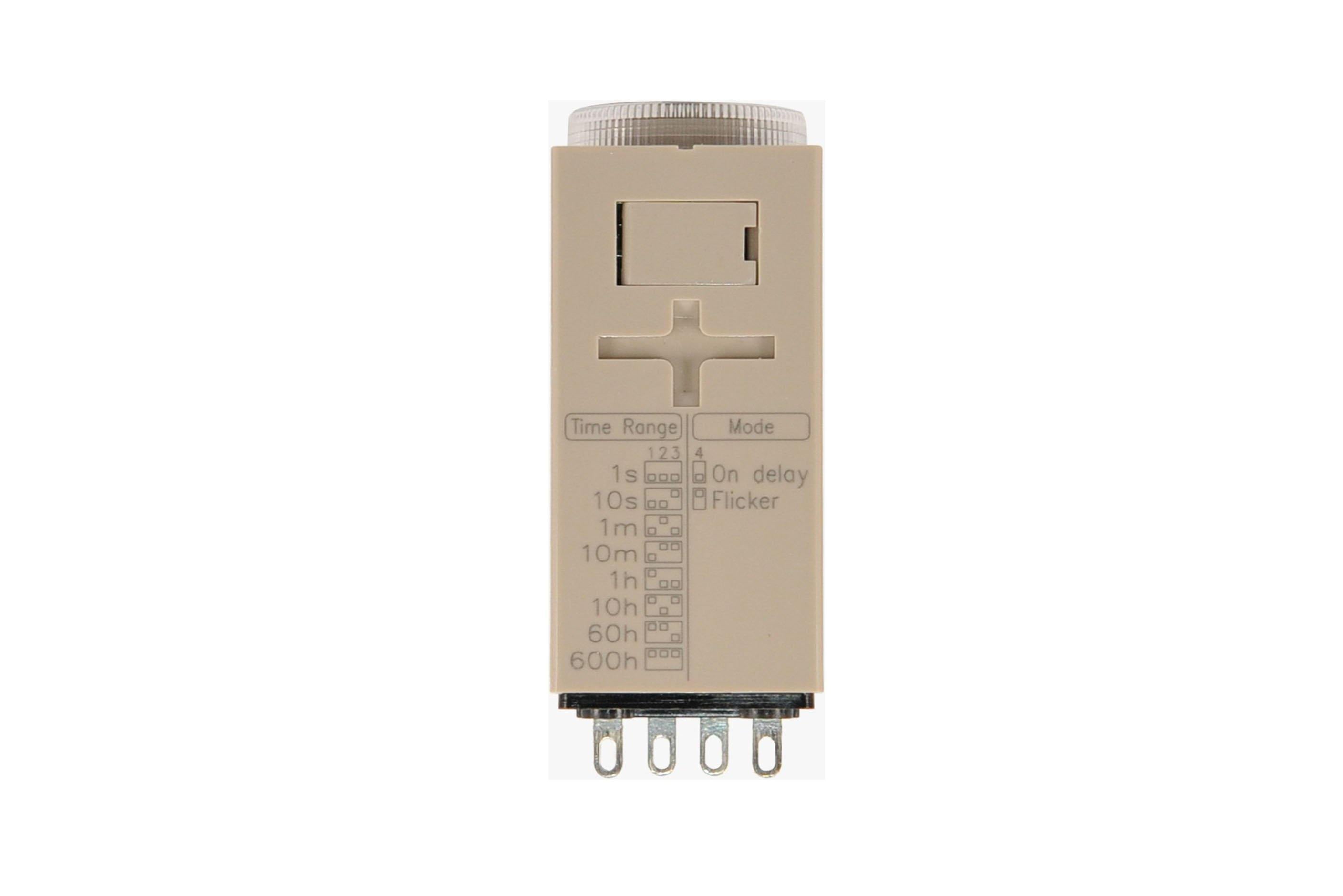 Multi Range Analogue Timer 14pin 5A - AMY-N4 Anly Taiwan - Qahraba