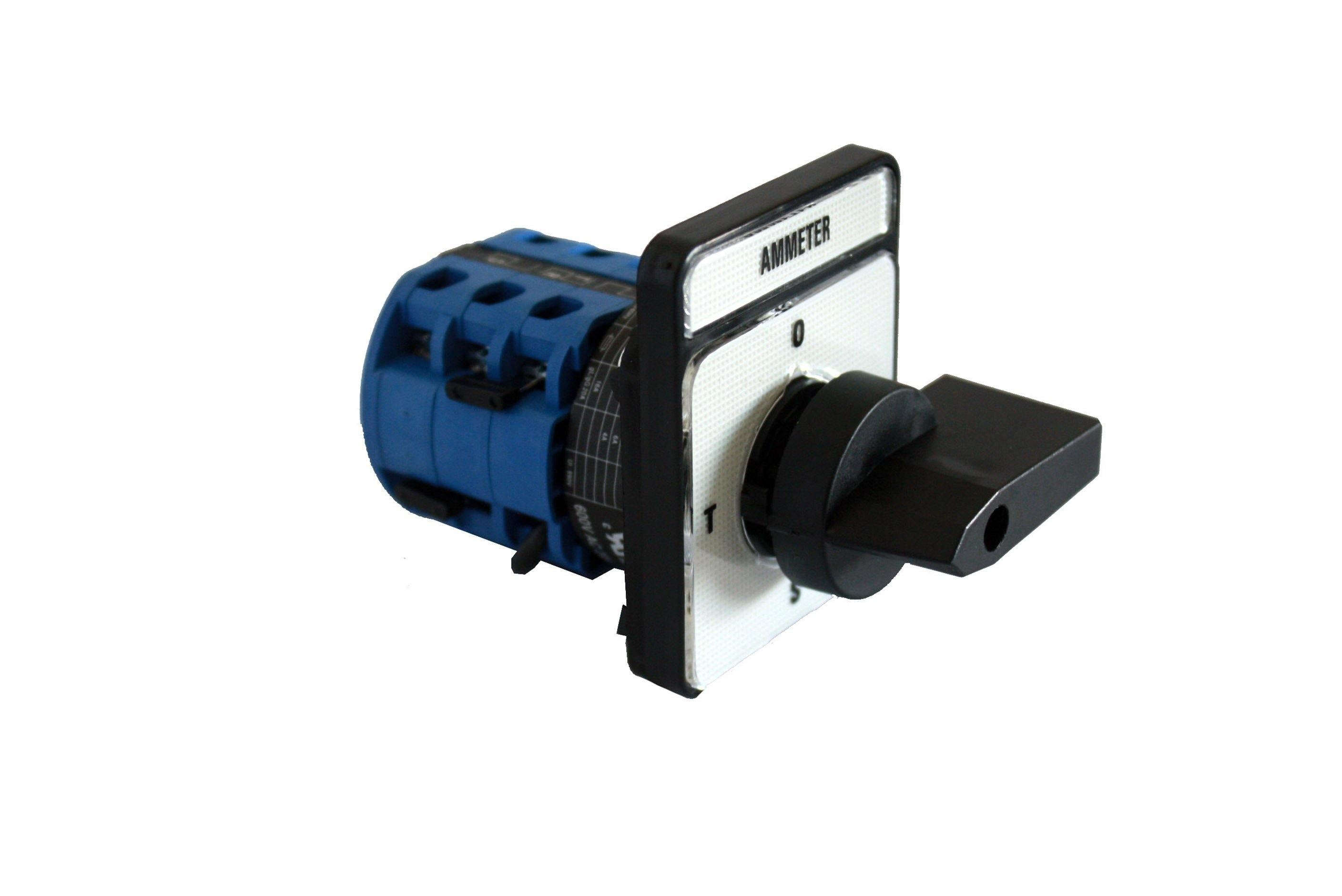 Ammeter Selector Switch 3 Phase 4 Wire Model: AS34 Auspicious - Qahraba