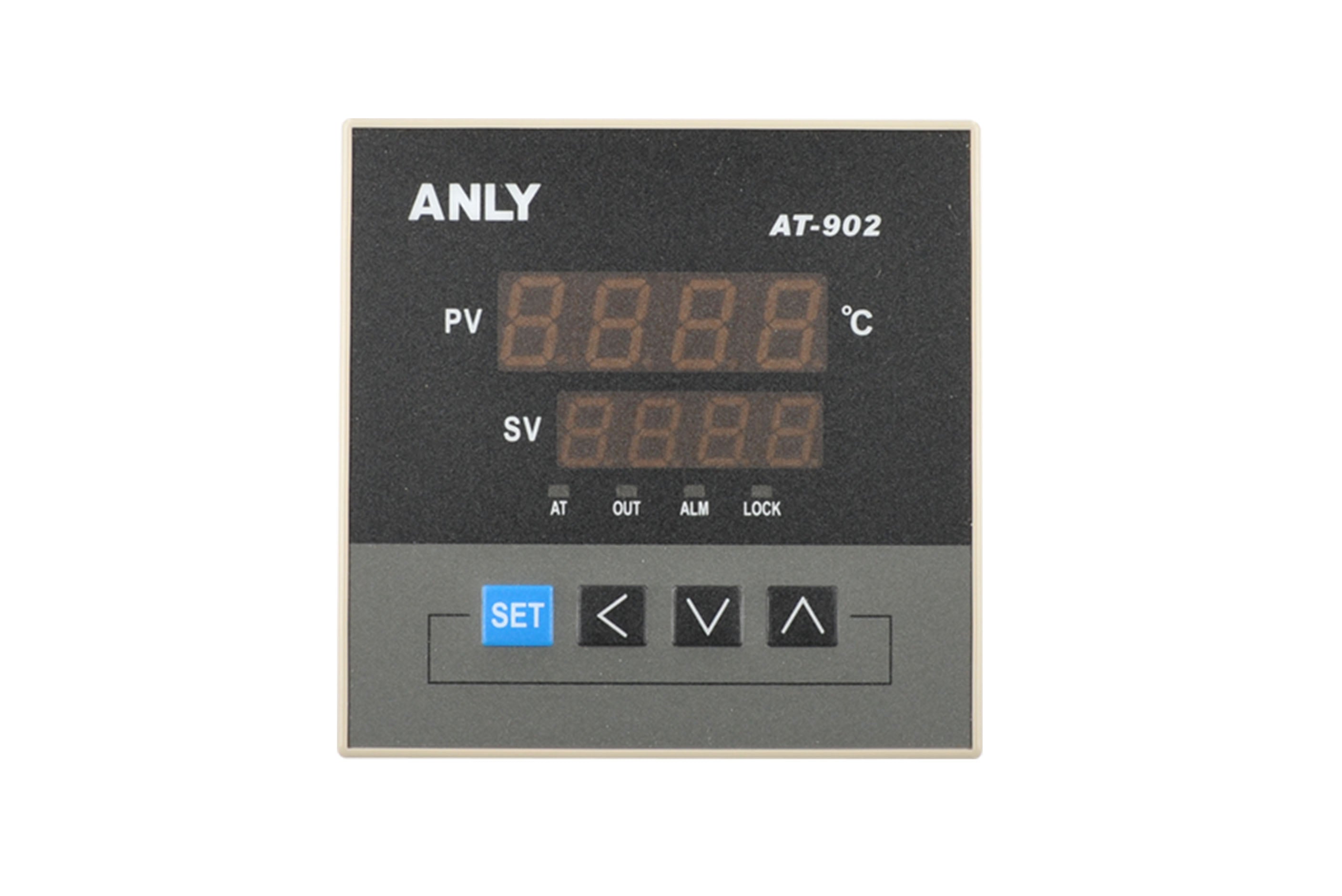 PID Temperature Controller 96x96mm 100-240V AC/DC AT-902 Anly - Qahraba