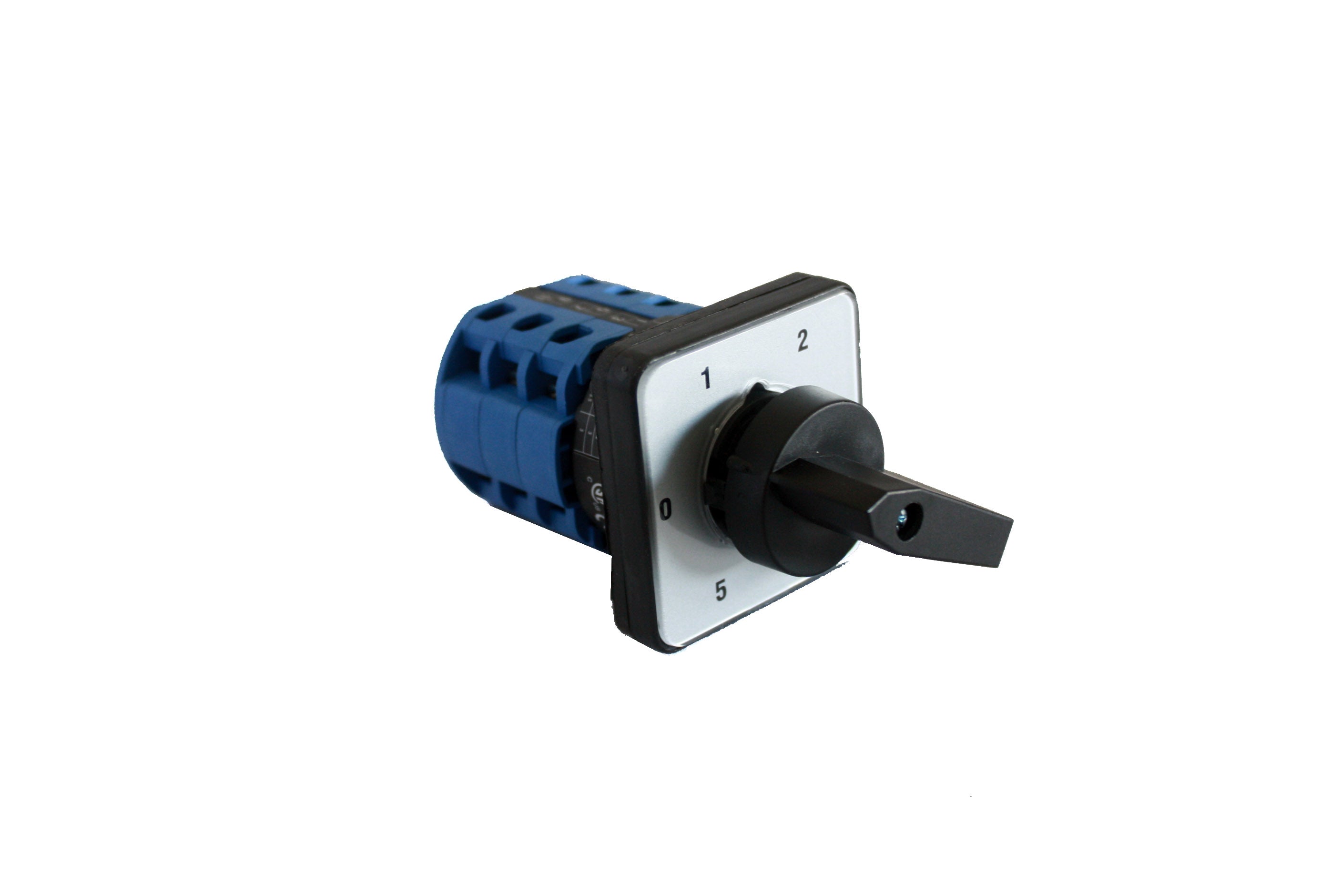 5 Position Switch with Off 48x48 Plate: 0-1-2-3-4-5 20A 1Pole C102A ...