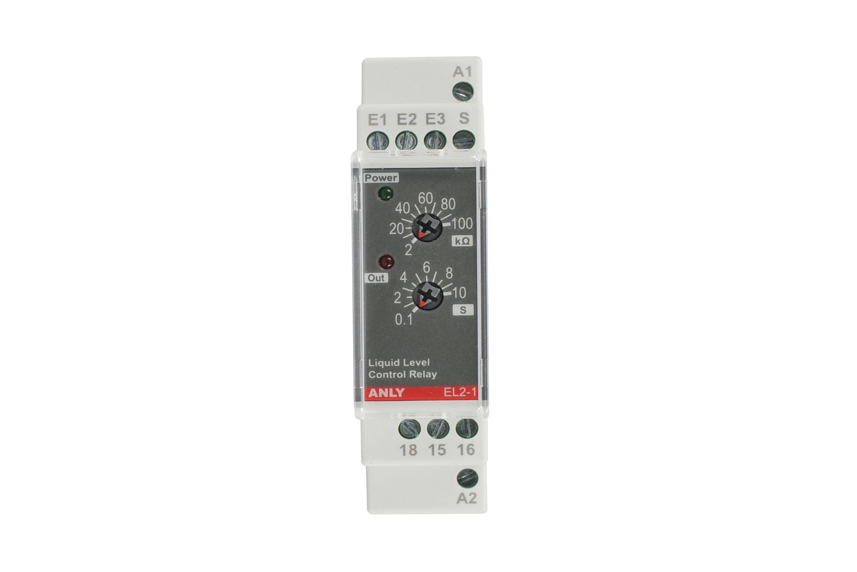 Level Control Relay for Electrolytic Fluid Din Rail Mount EL2-1 Anly ...
