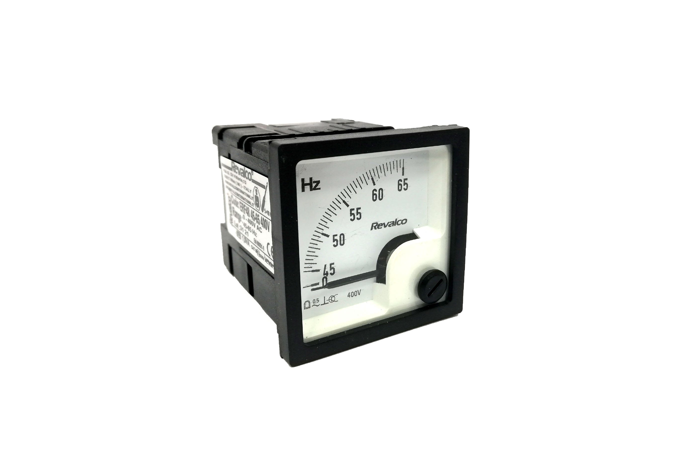 Hertz Meter 48x48mm 45-65Hz Panel Mount ERF48 Revalco - Qahraba