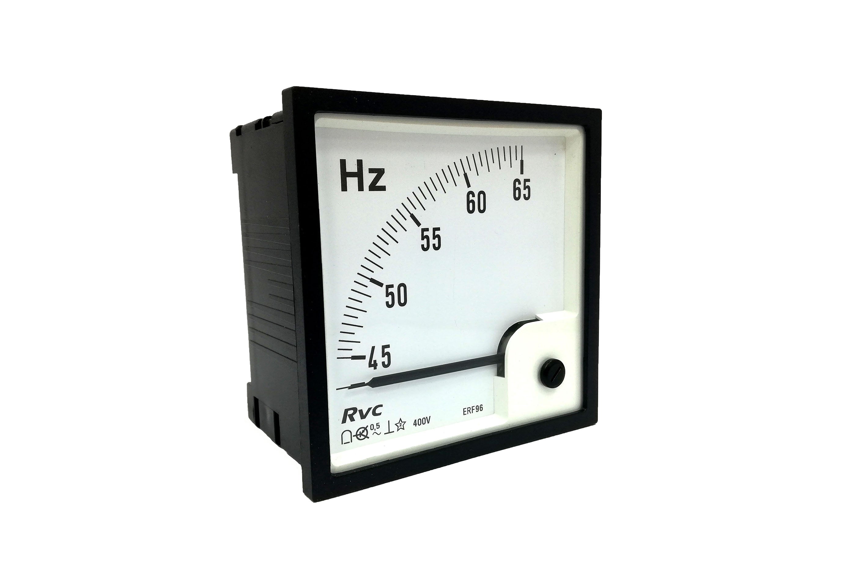 AC Hertz Meter 96x96mm 45-65Hz Panel Mount ERF96 Revalco - Qahraba