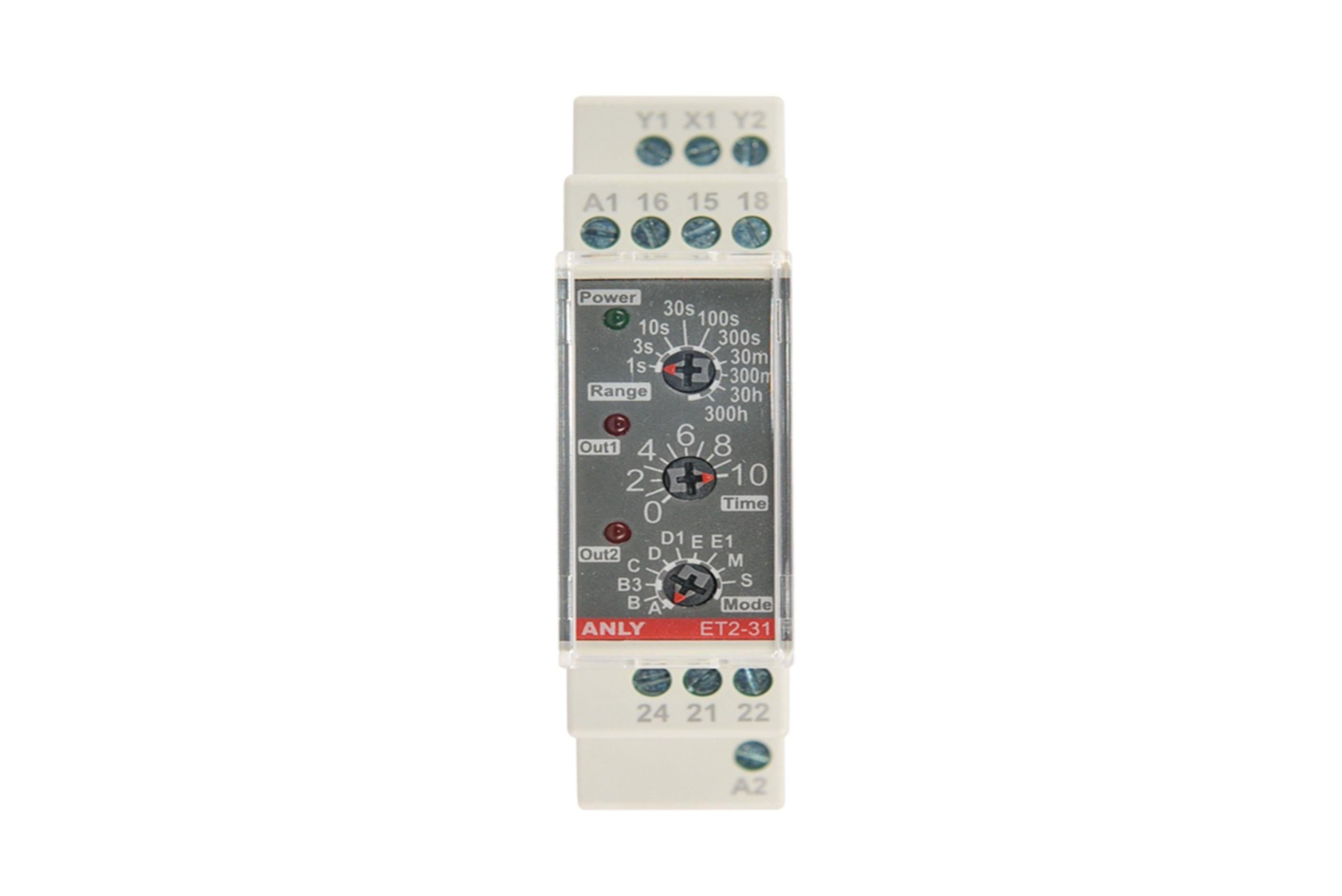 Multi Function Analog Timer 1S-300H AC/DC24-240V - ET2-31 Anly Taiwan ...