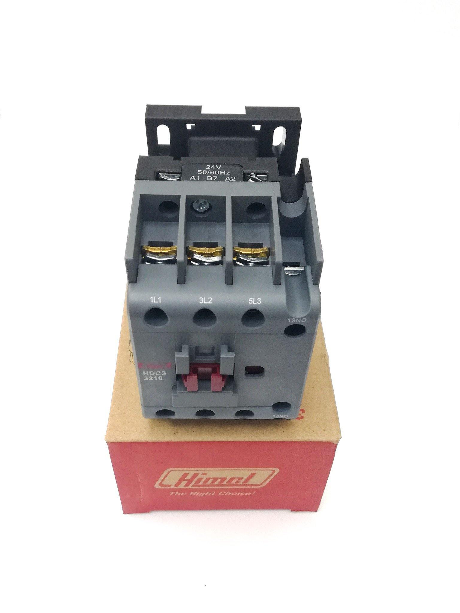 Contactor 32A 24V 3Pole - HDC33210B7 Himel - Qahraba