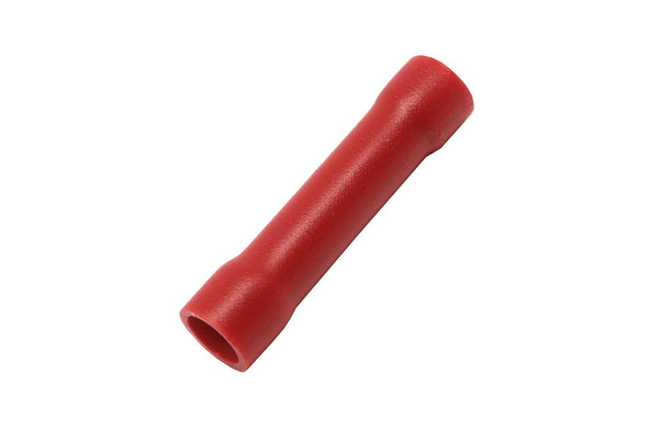 Female Red Full Insulated Cable Lugs Joint Type - Butt Connector 1.25 ...
