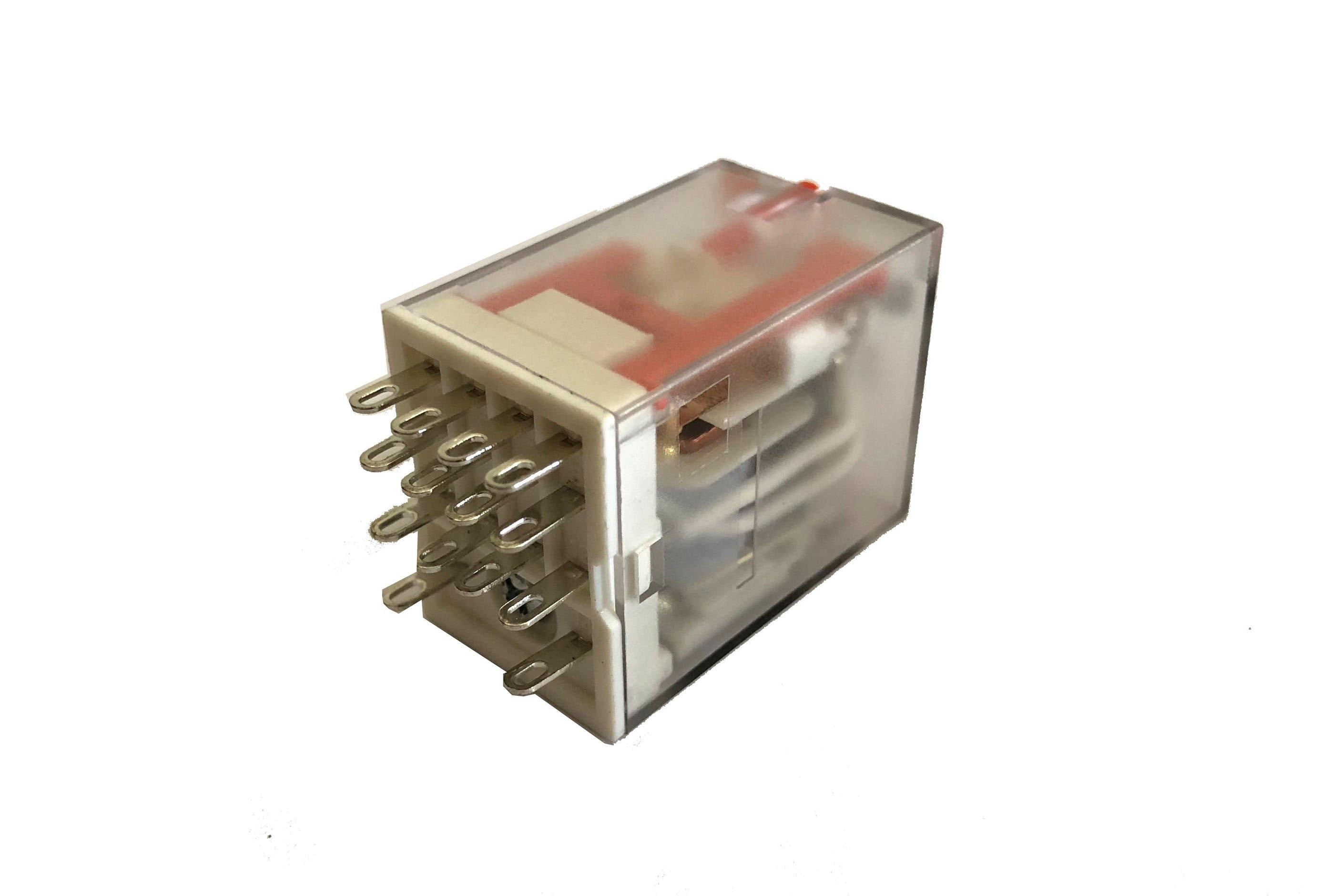 14 pin Relay 4PDT 5Amps with LED Relay Model: LB4HN Rayex Electric ...