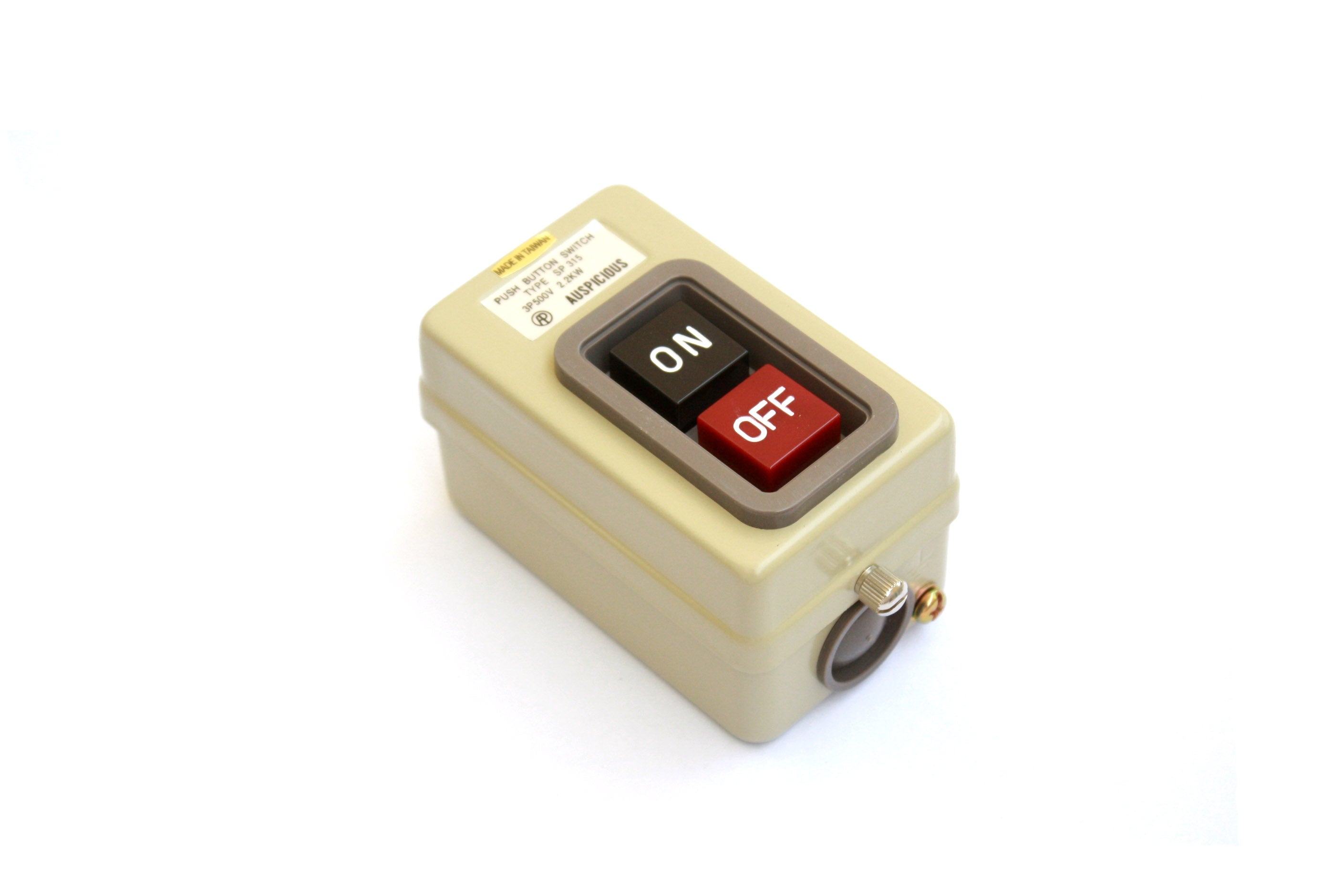 Power Push Button for Motors 15 Amp 2.2kW 3 Phase SP315 Auspicious ...